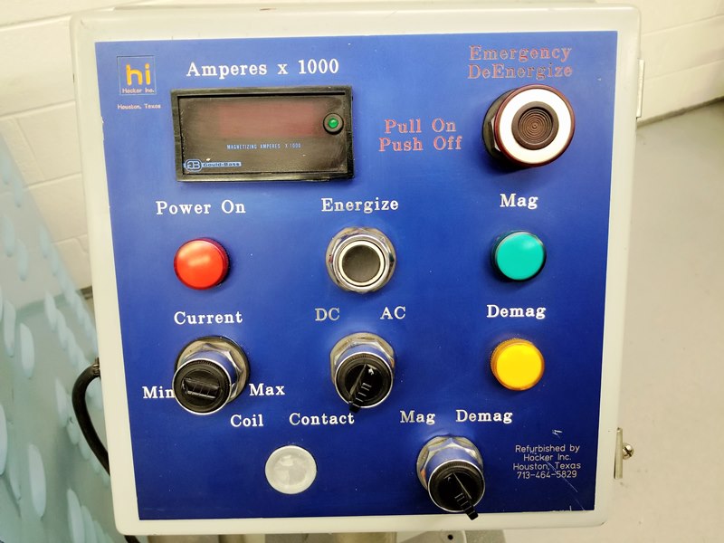 Gould-Bass Magnetic Particle Power Pack Unit 10,000 Amps FWDC 3-Phase W ...