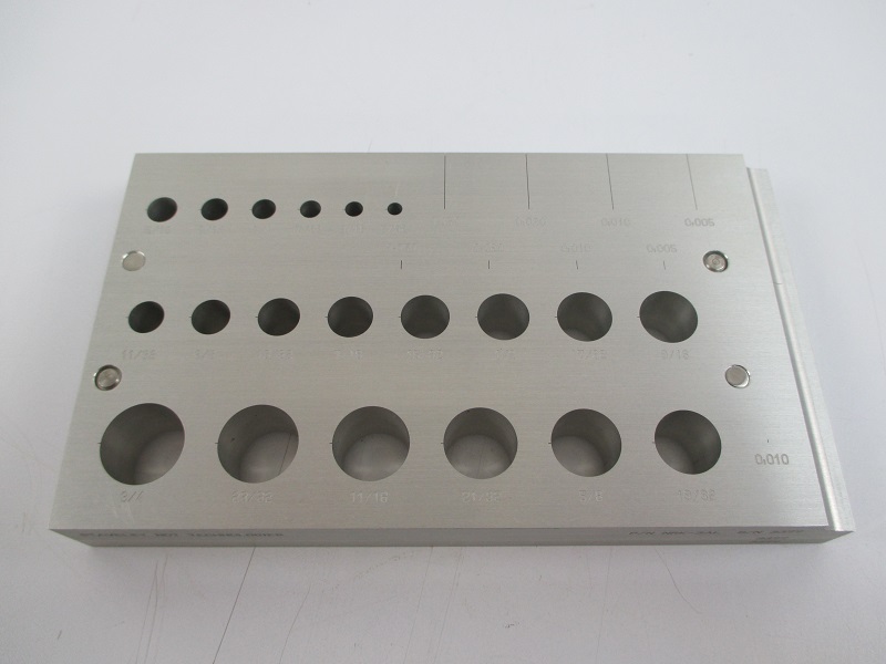 Olympus Staveley Navy Universal Eddy Current Standard Block - USNDT, Inc.