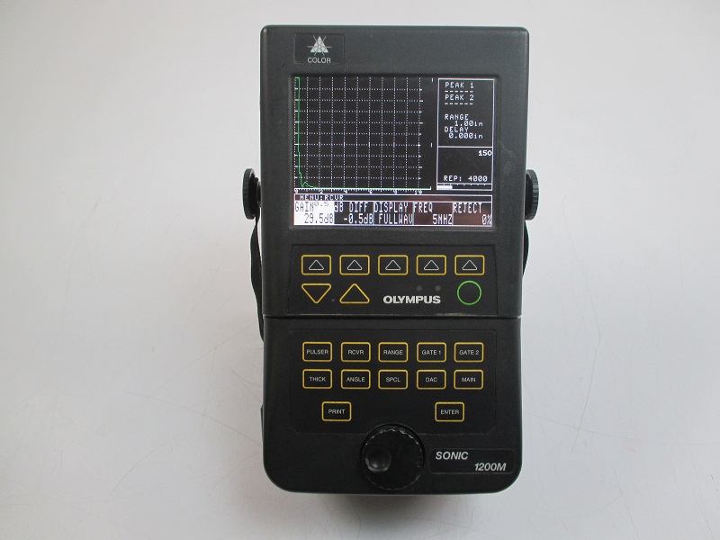 Olympus Sonic 1200M Ultrasonic Flaw Detector - USNDT, Inc.