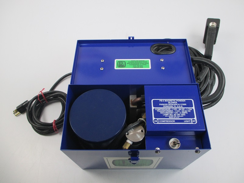 Parker Research PB-5 Magnetic Powder Blower - USNDT, Inc.