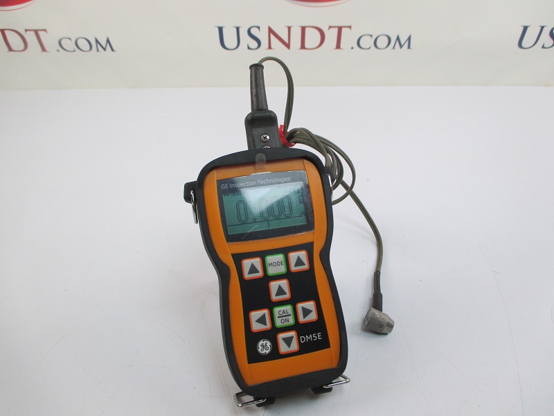 GE Inspections Technologies DM5E DL Ultrasonic Thickness Tester - USNDT ...