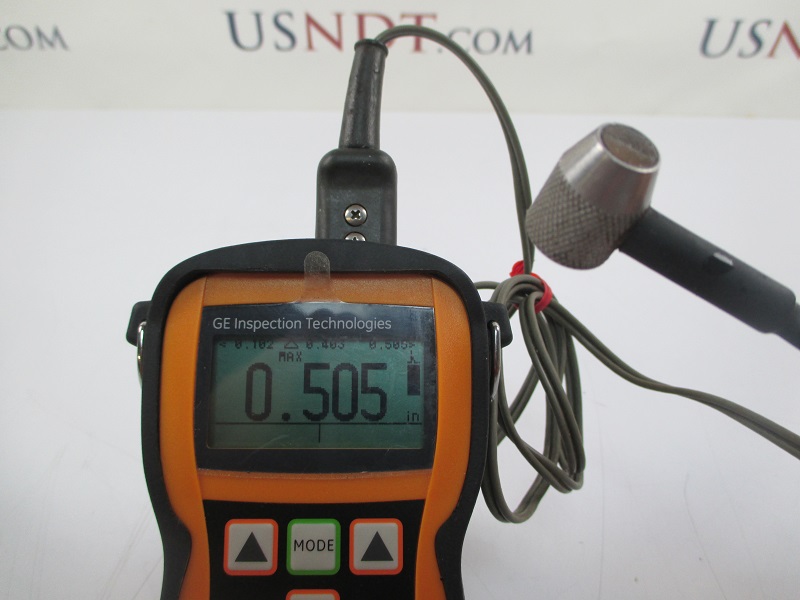 GE Inspections Technologies DM5E DL Ultrasonic Thickness Tester - USNDT ...