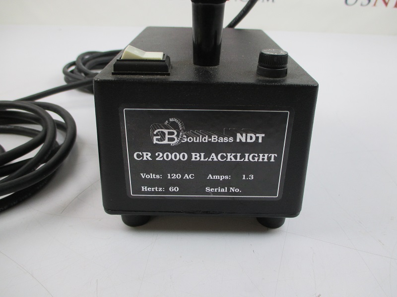 Gould-Bass CR2000 Inspection Ultraviolet Black Light - USNDT, Inc.