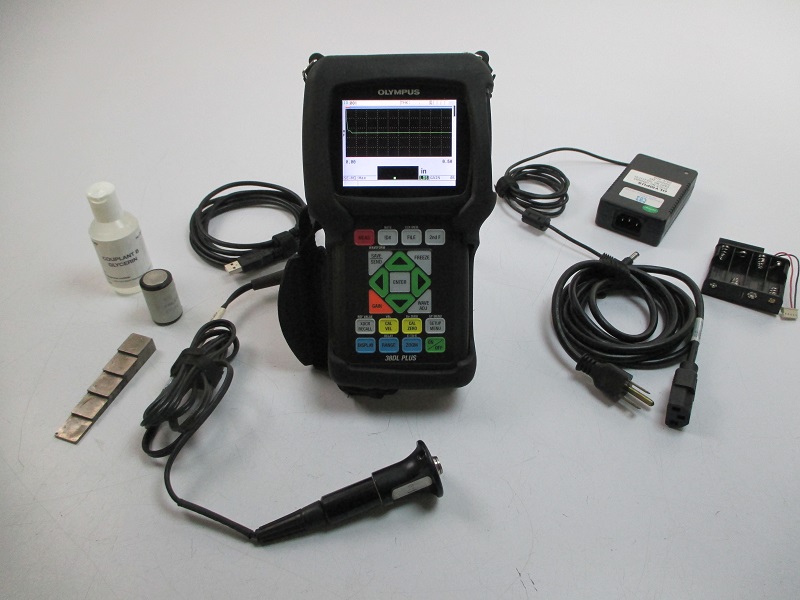 Olympus 38DL Plus Ultrasonic Thickness Gauge - USNDT, Inc.