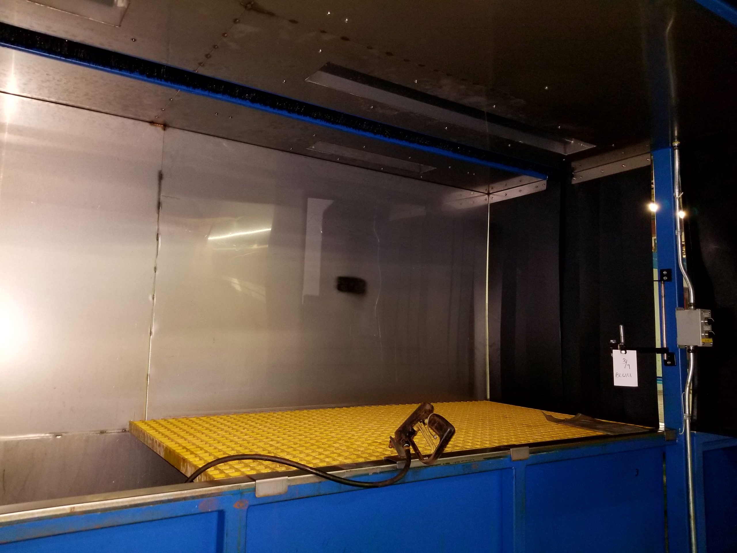 80’ ACCENT INDUSTRIAL FLOURESCENT PENETRANT INSPECTION LINE - USNDT, Inc.