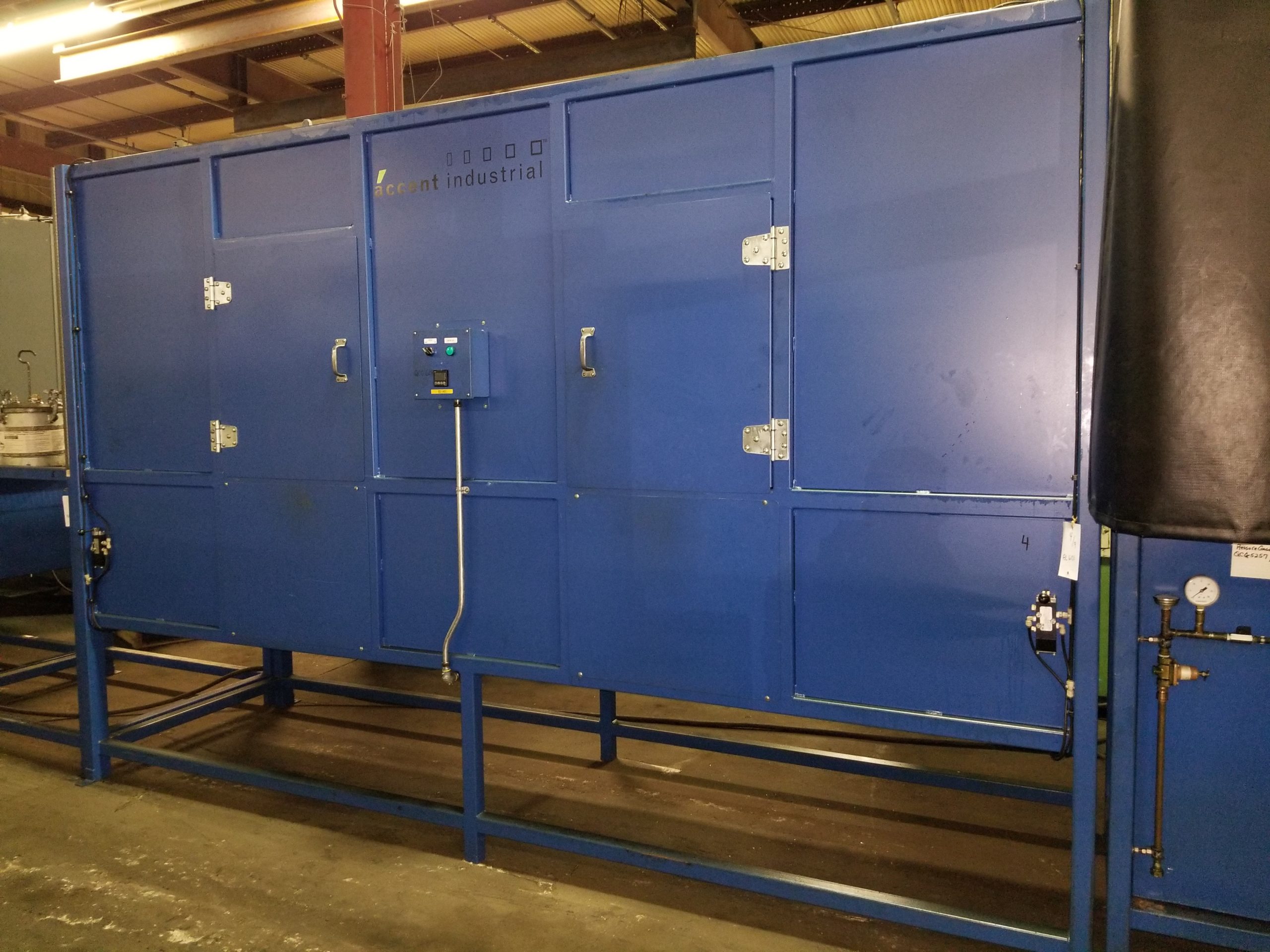 80’ ACCENT INDUSTRIAL FLOURESCENT PENETRANT INSPECTION LINE - USNDT, Inc.