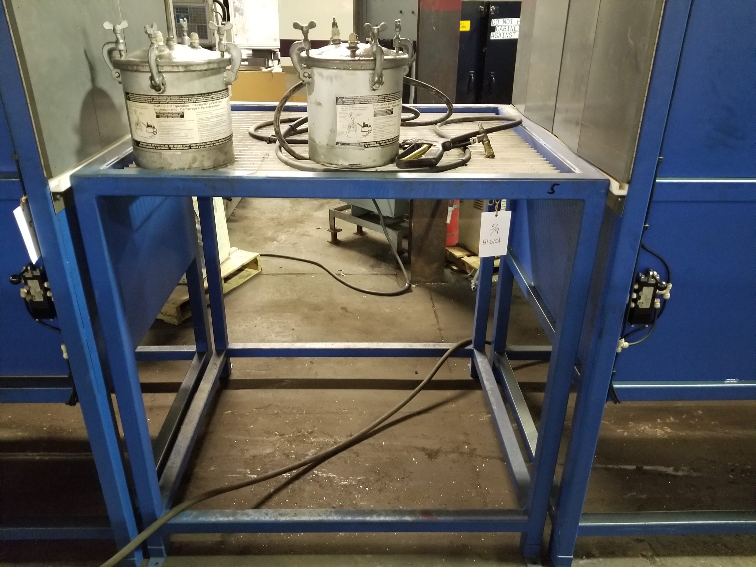 80’ ACCENT INDUSTRIAL FLOURESCENT PENETRANT INSPECTION LINE - USNDT, Inc.