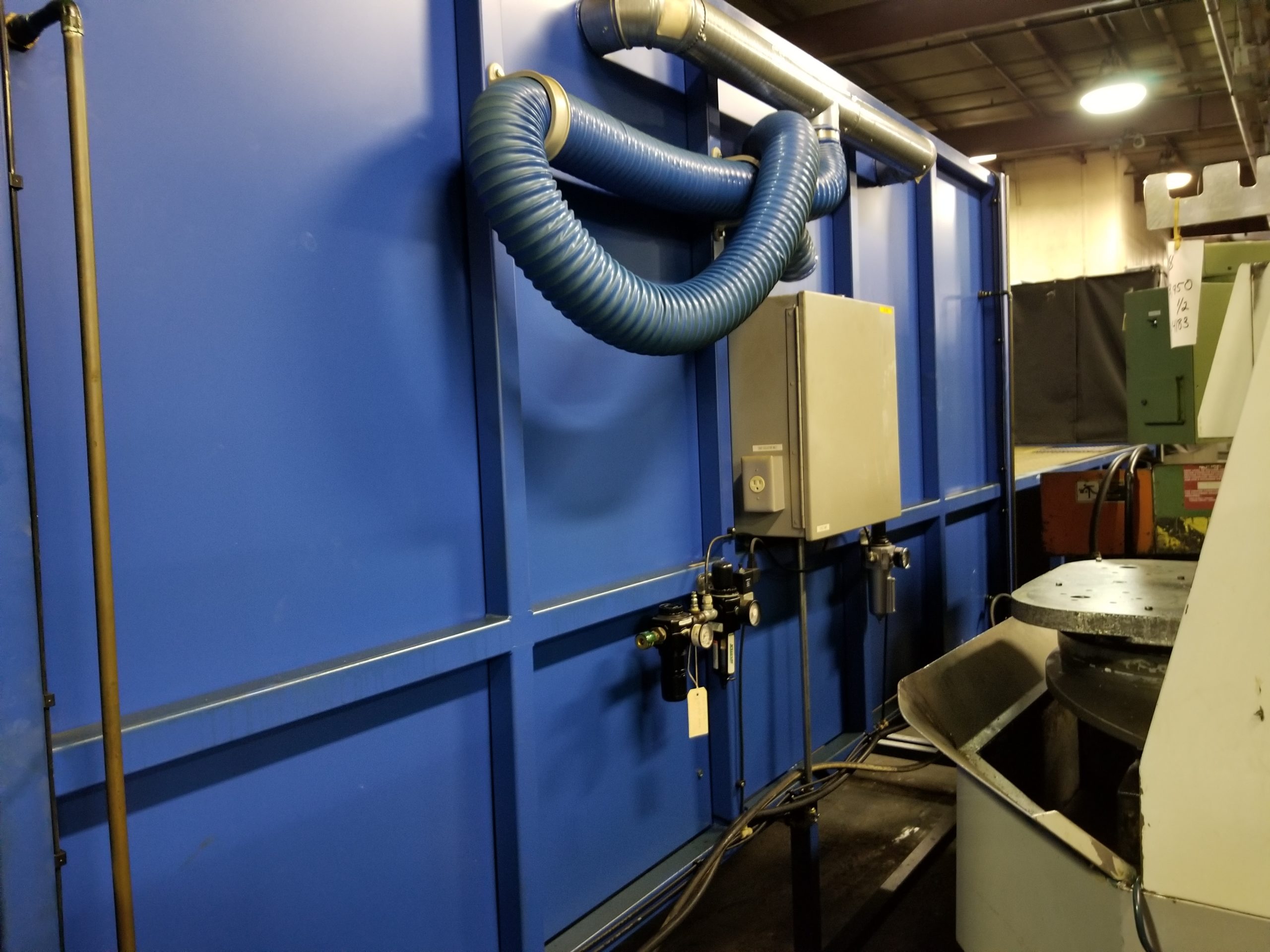 80’ ACCENT INDUSTRIAL FLOURESCENT PENETRANT INSPECTION LINE - USNDT, Inc.