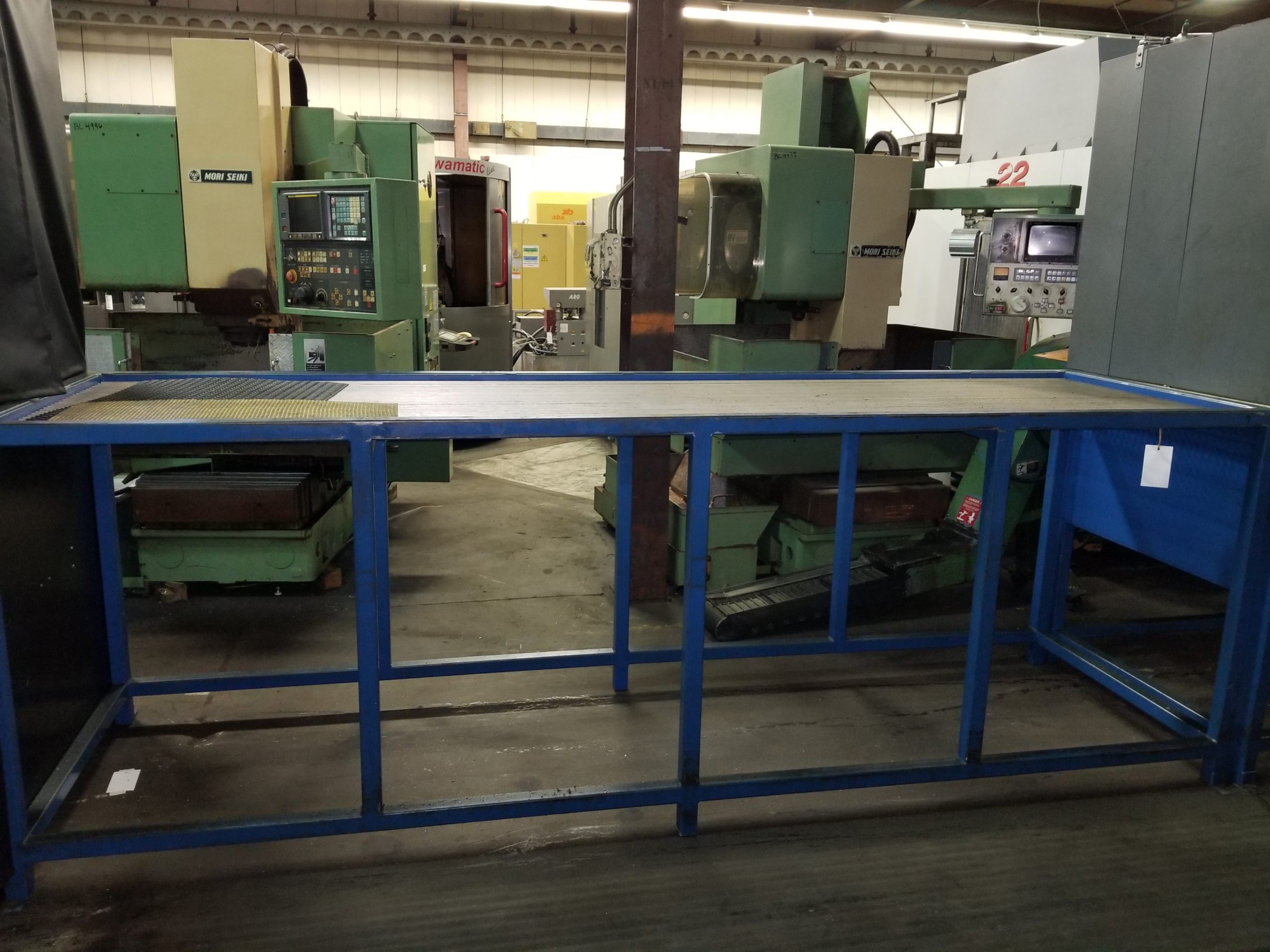 80’ ACCENT INDUSTRIAL FLOURESCENT PENETRANT INSPECTION LINE - USNDT, Inc.